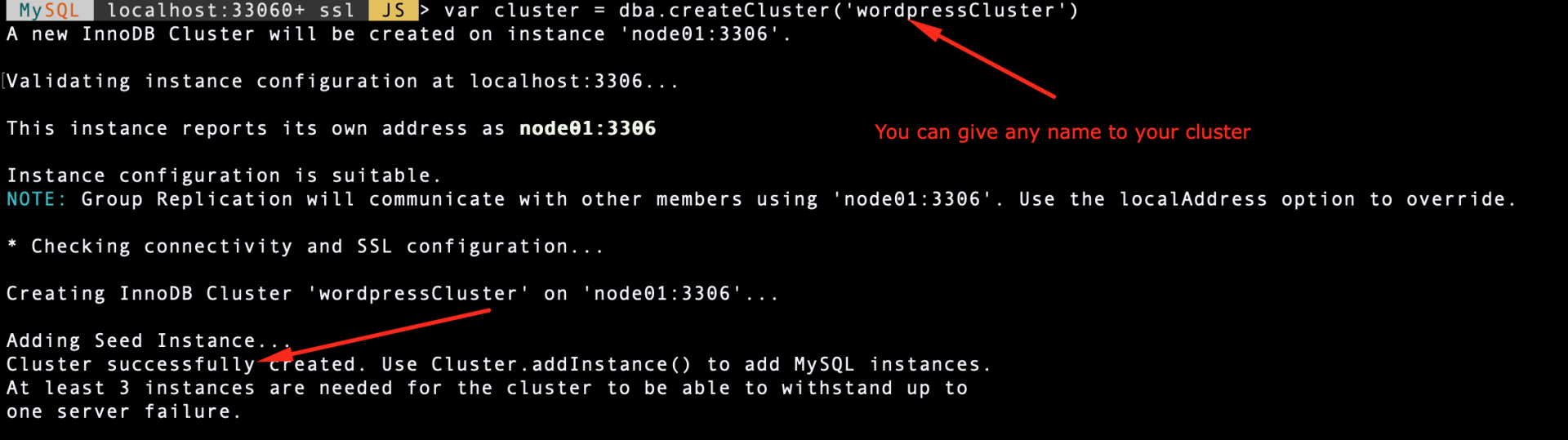 Creating a Highly Available MySQL InnoDB Cluster - abdulrahmanuk.com