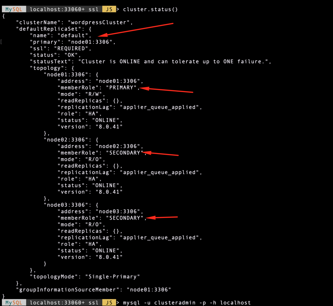 Creating a Highly Available MySQL InnoDB Cluster - abdulrahmanuk.com
