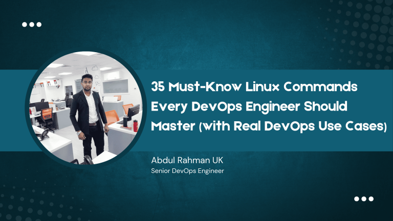 35 Must-Know Linux Commands Every DevOps Engineer Should Master (with Real DevOps Use Cases ...